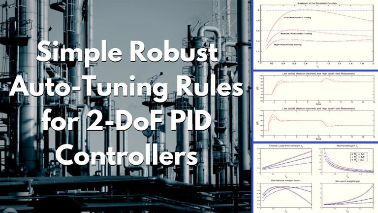 Simple Robust Auto-Tuning Rules for 2-DoF PID Controllers