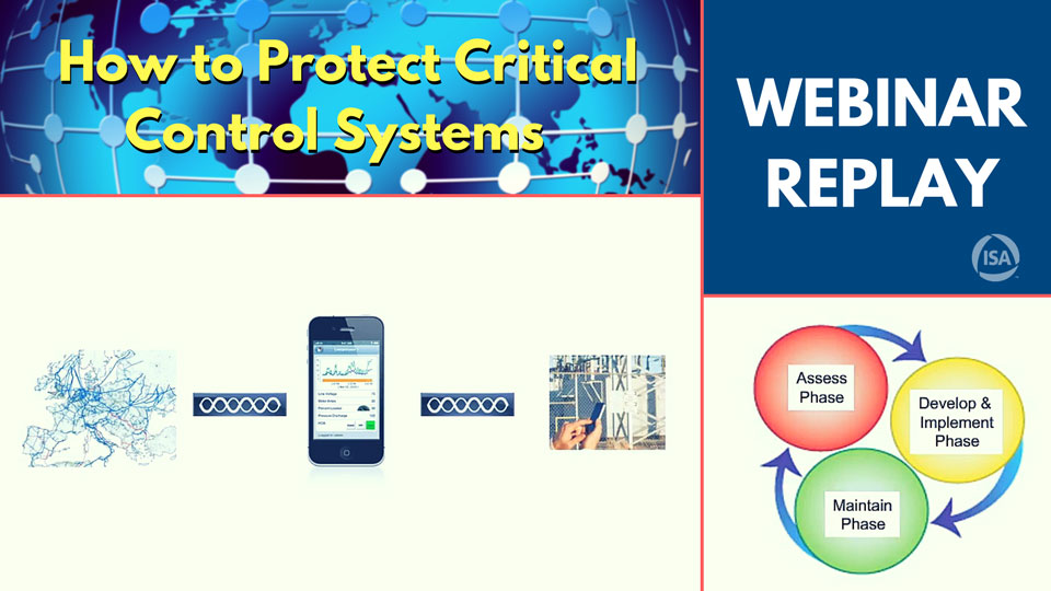 Webinar Recording: How to Protect Critical Industrial Control Systems